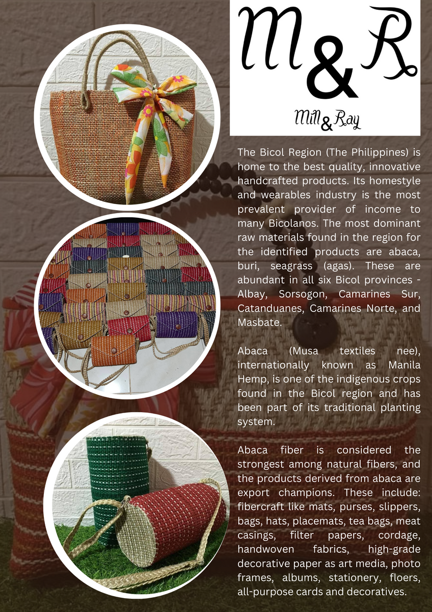 Abaca Bags from Bicol – ResCion International Pop-up
